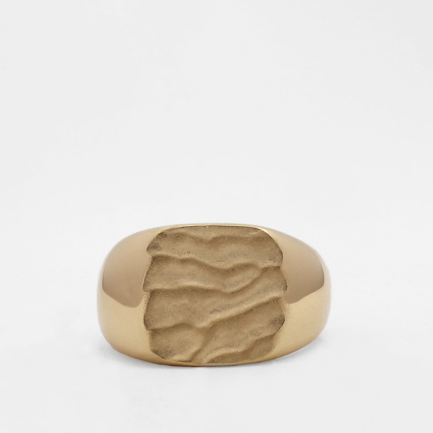 Fraser Hamilton Jewellery | 'Tidal 7' Gold Signet Ring